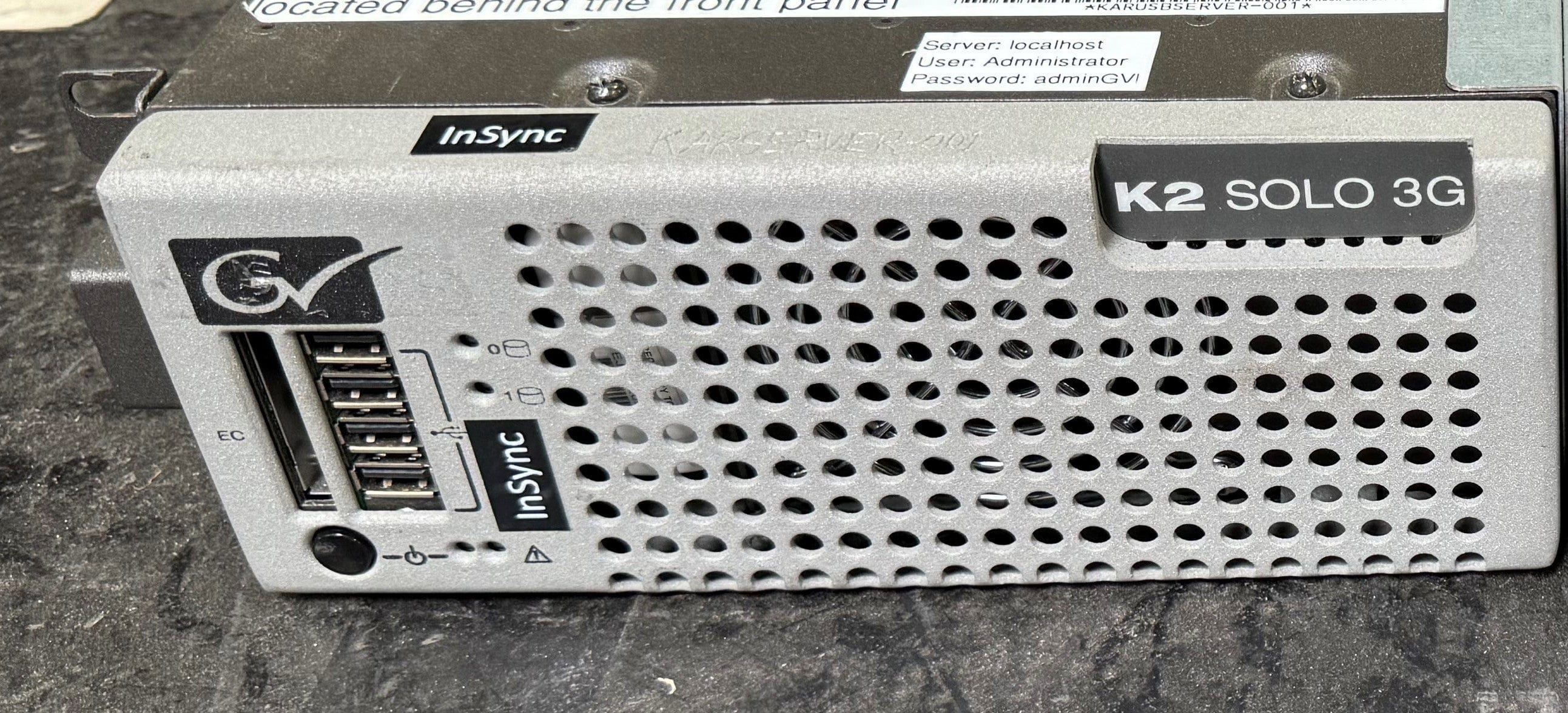 Grass Valley Karrera Server for Karrera Video Production System