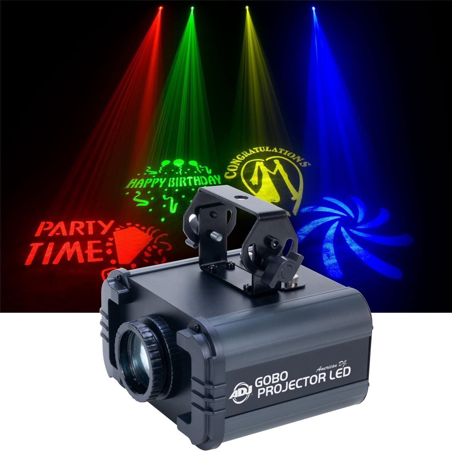 ADJ American DJ Gobo Projector IR LED Effect Light | Solotech
