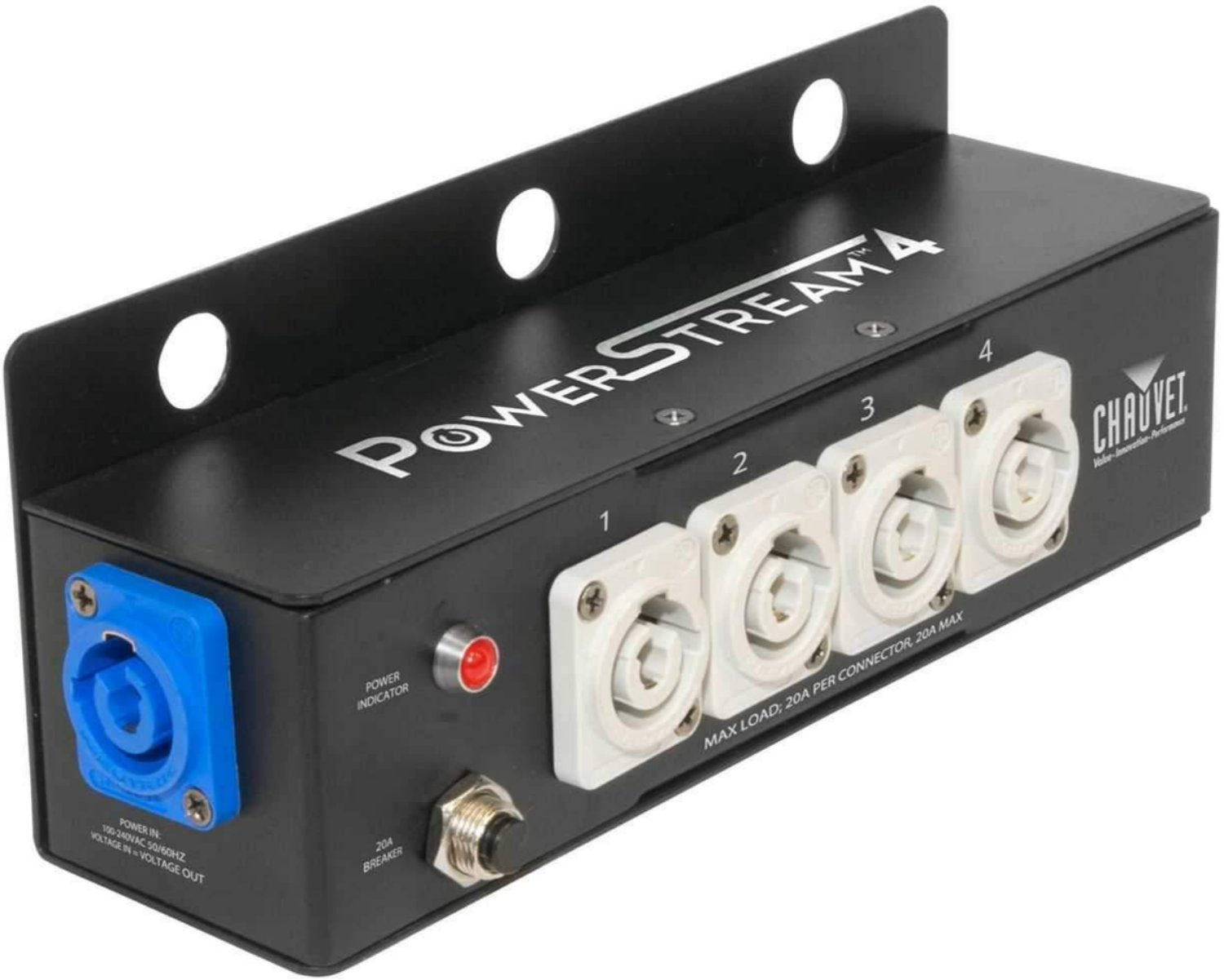 Chauvet PowerStream 4 Splitter for powerCON | Solotech