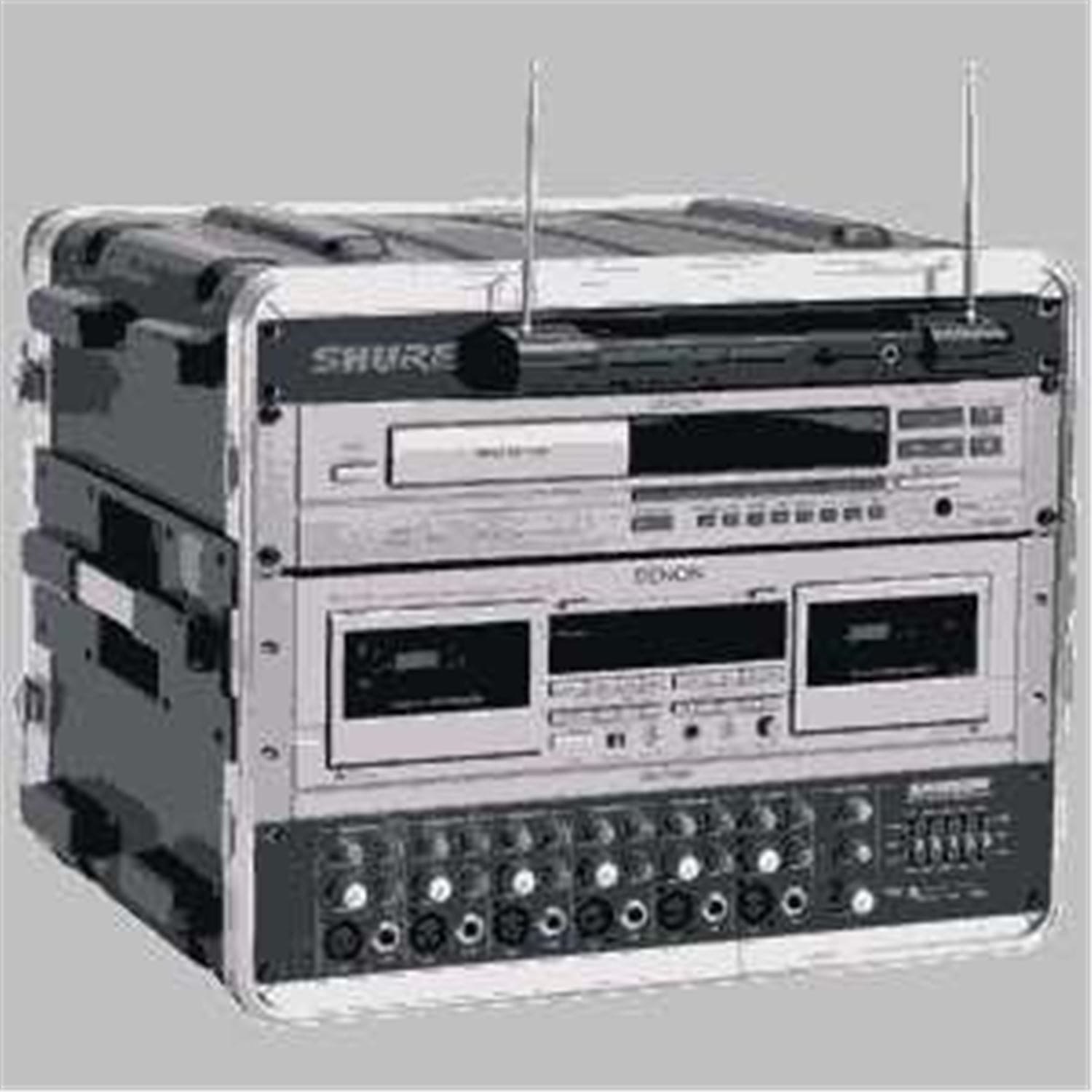 SKB 1SKB19-8U 8U ATA Style 19-Inch Rack Case