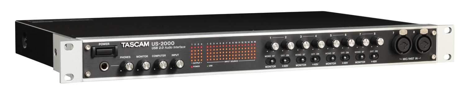 Tascam US-2000 16 Inch 4 Out Audio Interface