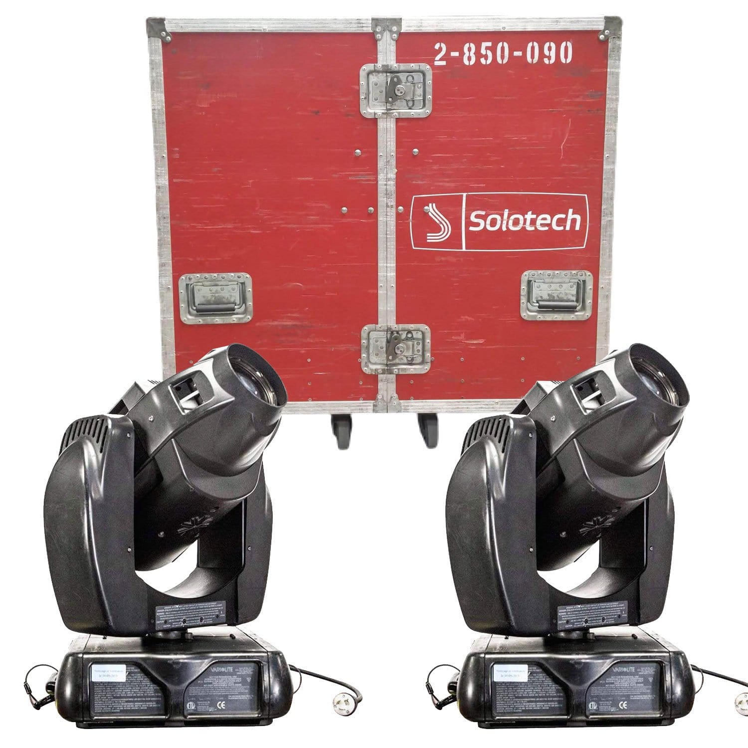 Vari-Lite VL2500 Spot Moving Head 2-Pack w/ Road Case