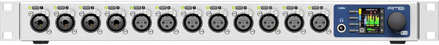 RME 12MIC-DANTE 12-Channel Digitally Controlled High-End Microphone ...