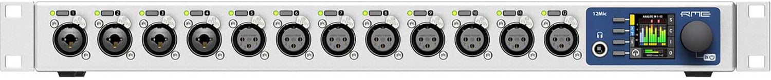 RME 12MIC 12-Channel Digitally Controlled High-End Microphone Preamp ...