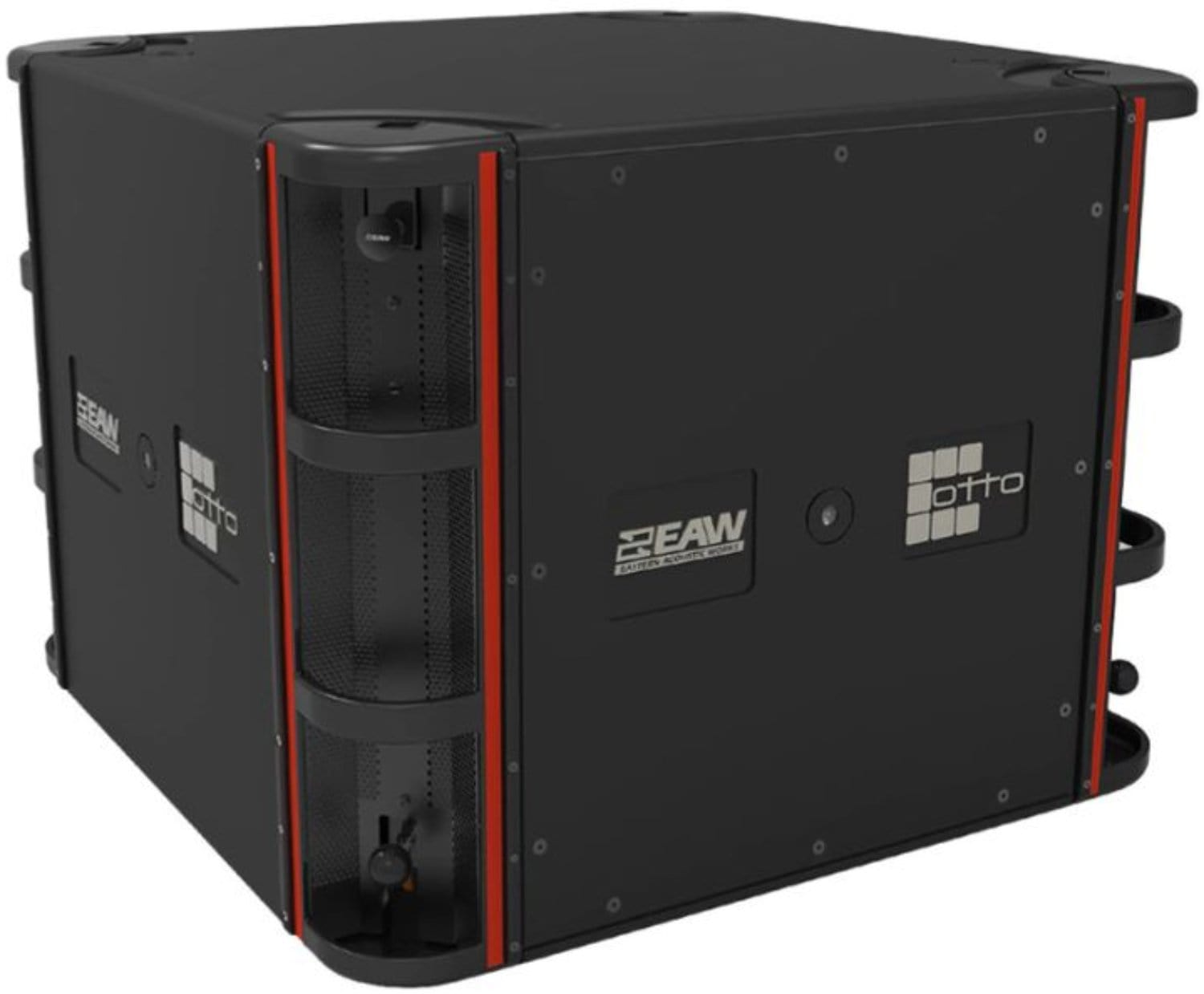 EAW 2044449-90 Otto Dual 18-Inch Adaptive Subwoofer Module - Black