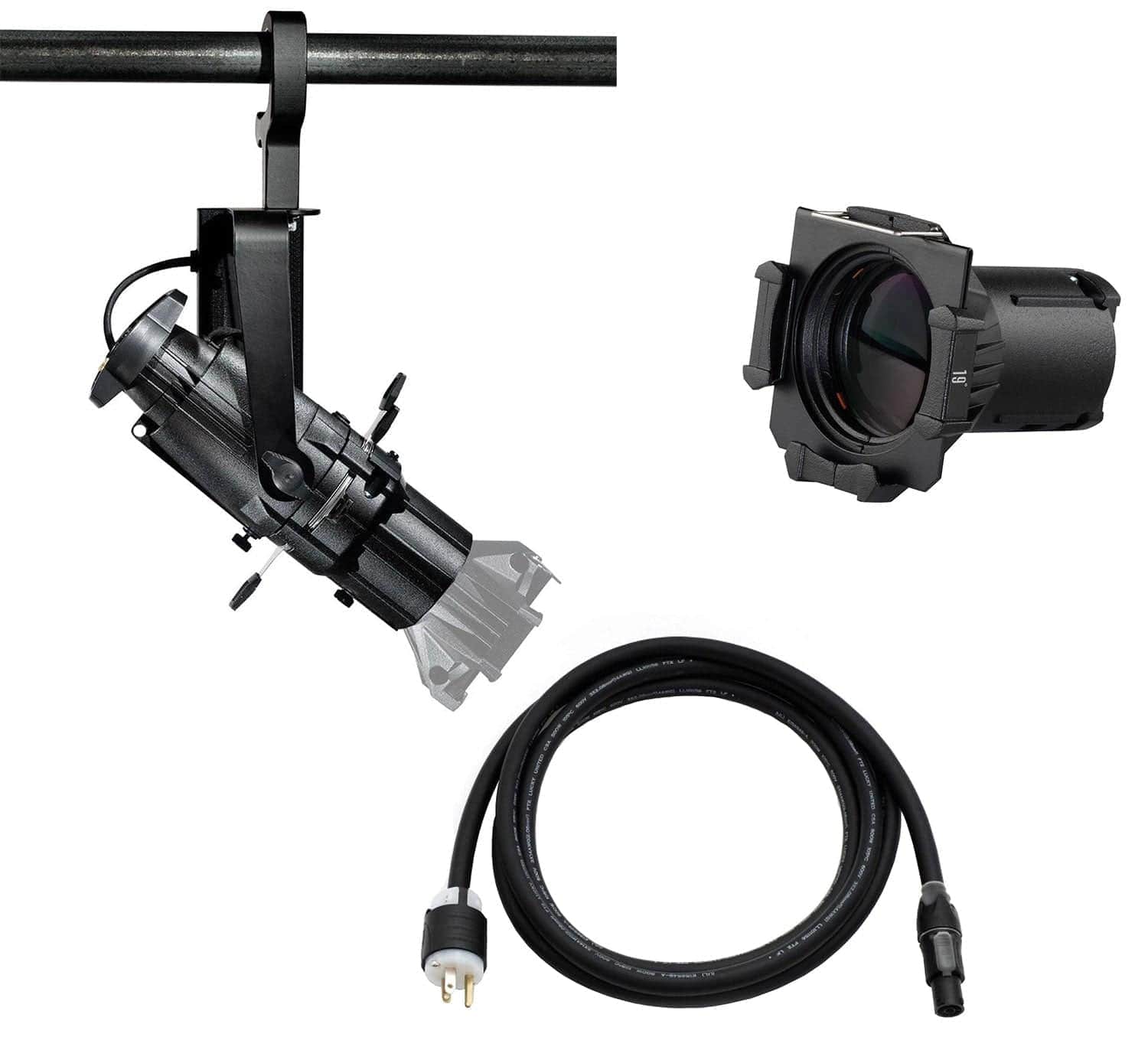 ETC Source Four Mini Gallery LED Ellipsoidal 2700 K - 19-Degree Lens ...