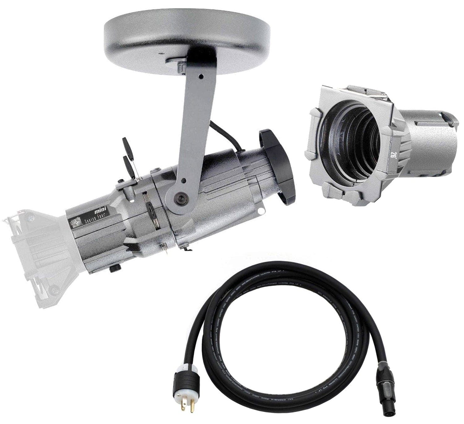 ETC Source Four Mini Gallery LED Ellipsoidal 3000 K - 26-Degree Lens ...