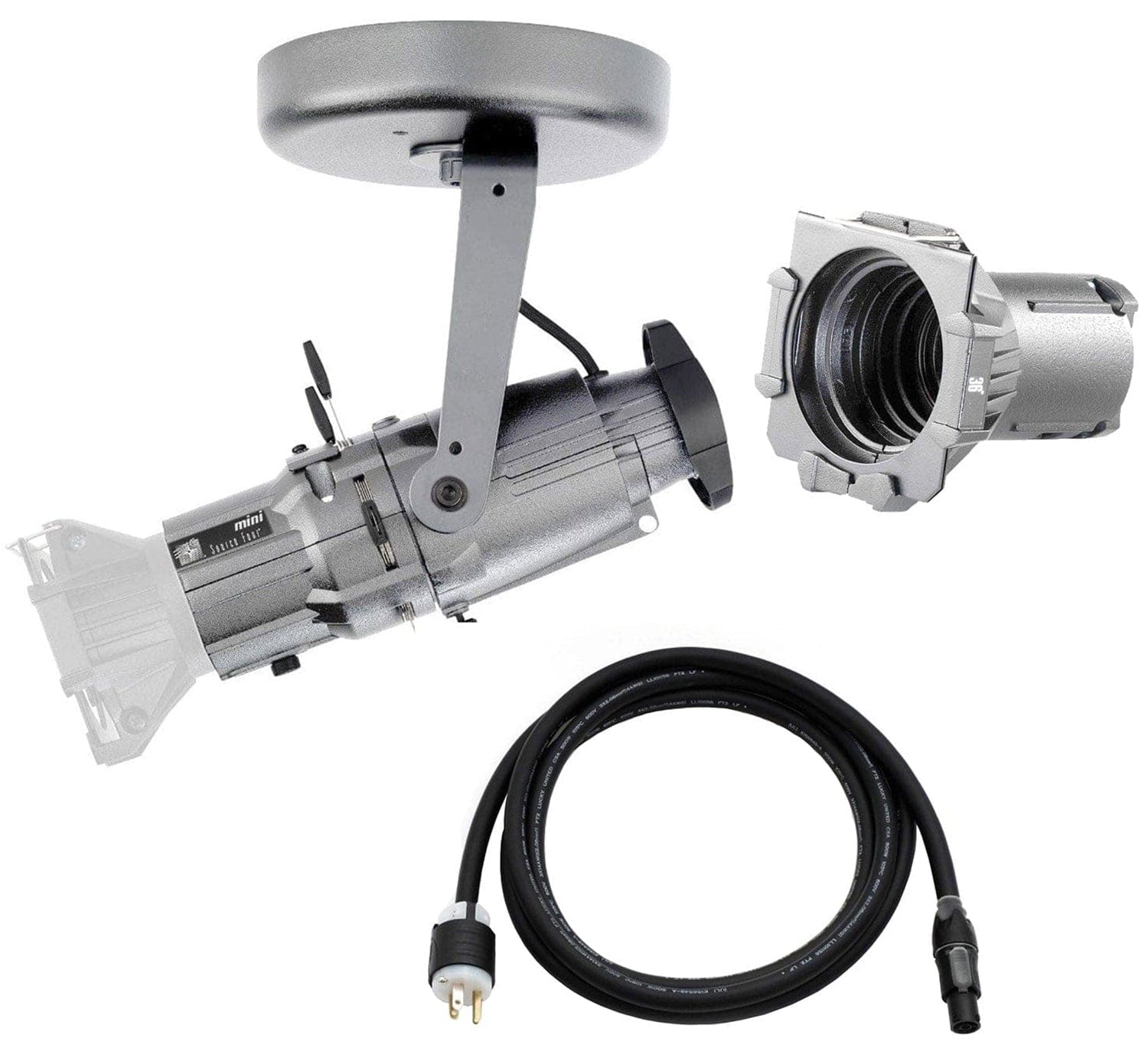 ETC Source Four Mini Gallery LED Ellipsoidal 3000 K - 36-Degree Lens ...