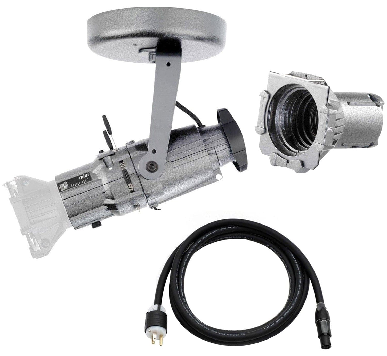 ETC Source Four Mini Gallery LED Ellipsoidal 3000 K - 50-Degree Lens ...