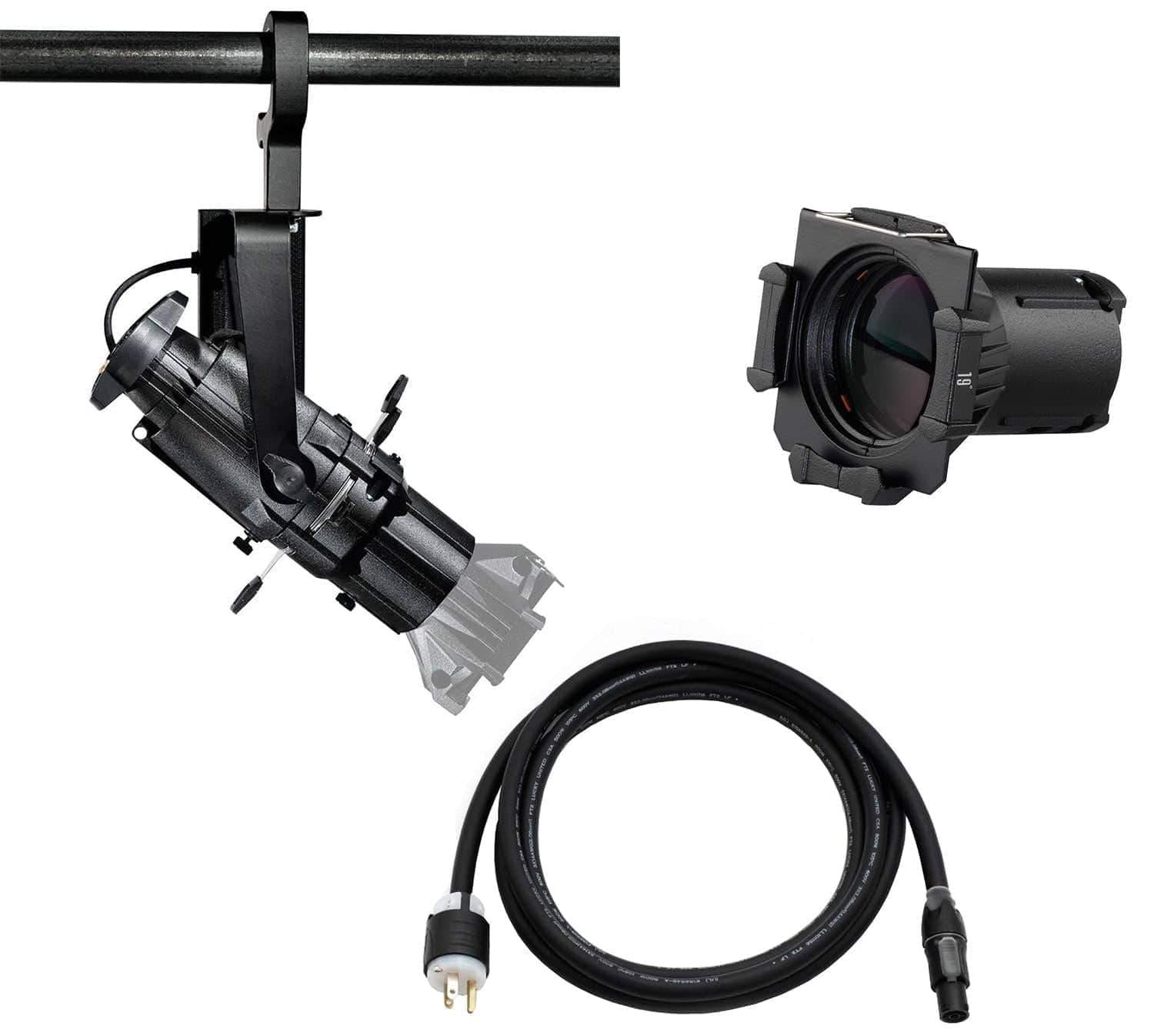 ETC Source Four Mini Gallery LED Ellipsoidal 3000 K - 19-Degree Lens ...