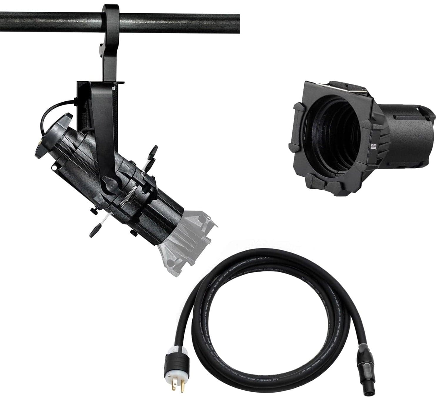 ETC Source Four Mini Gallery LED Ellipsoidal 3000 K - 50-Degree Lens ...