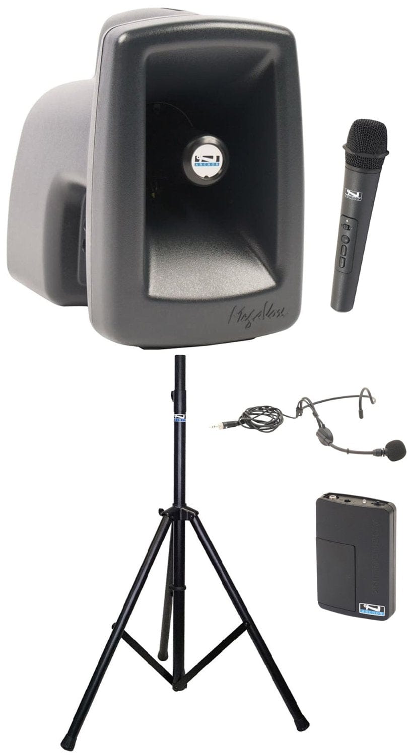 Anchor Audio 511225 MegaVox System 2 - Handheld / Headband Wireless ...