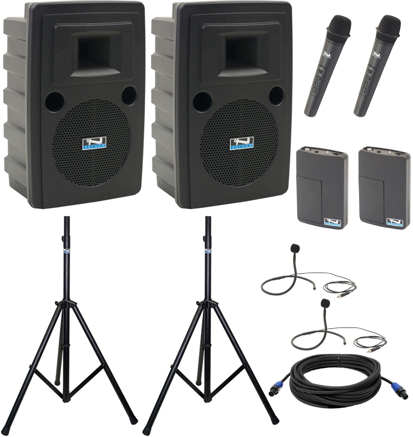 Anchor Audio 745435 Liberty 2 Pair LIB2-COMP 4 - 2x Handheld / 2x ...