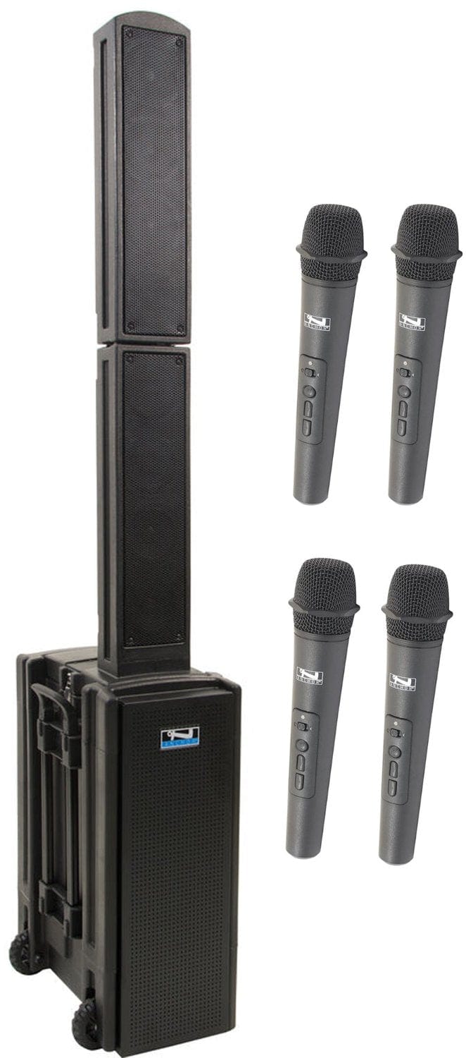 Anchor Audio 815400 Beacon 2 System X4 - Anchor Air / 4x Handheld ...
