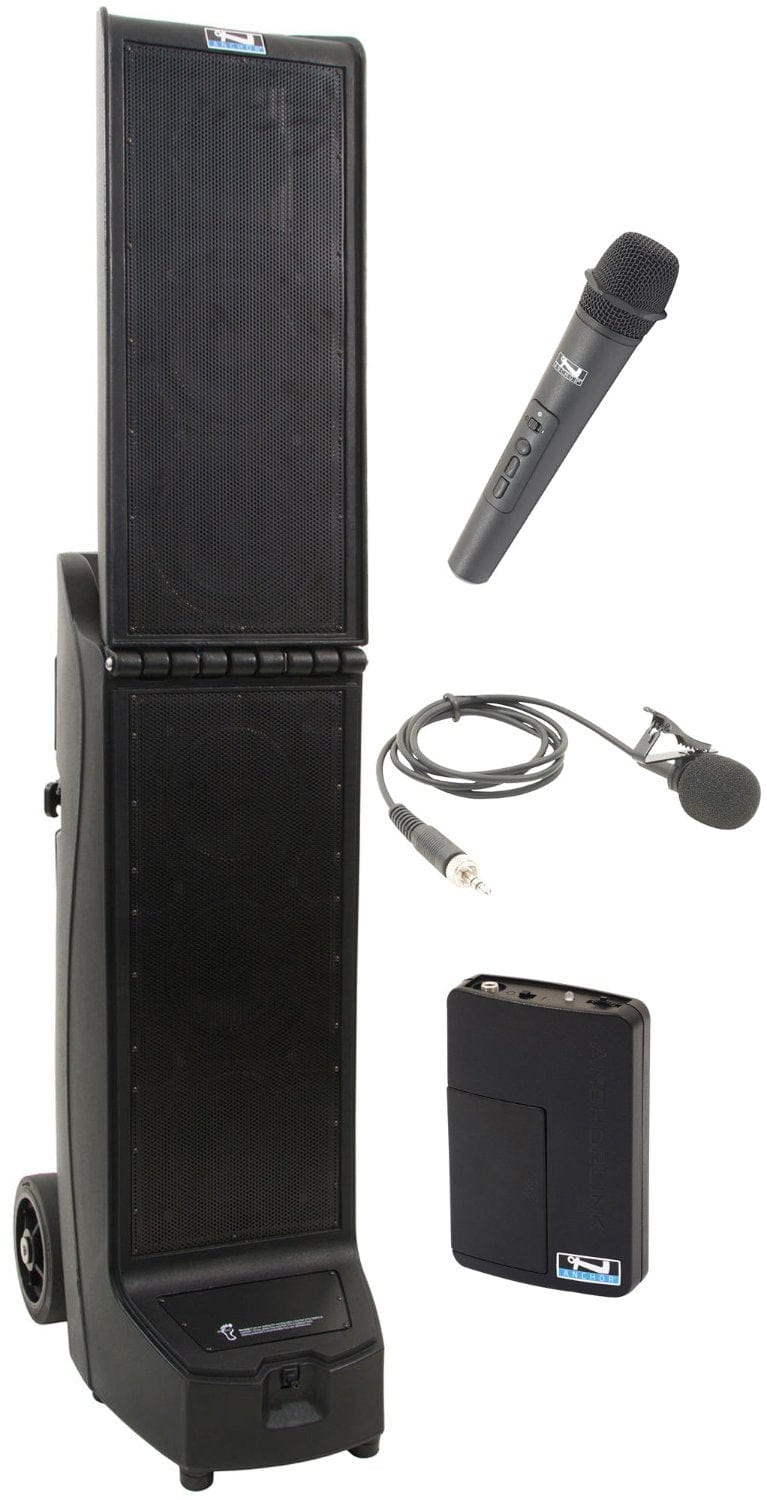 Anchor Audio 911230 Bigfoot 2 System 2 - Handheld / Lapel Wireless ...