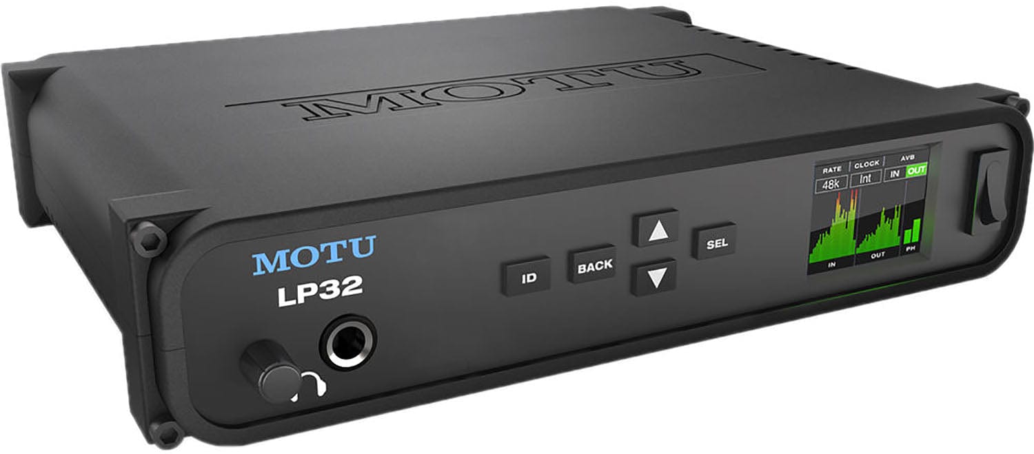 MOTU LP32 ADAT USB2 / AVB Ethernet Audio Interface with DSP and Mixing