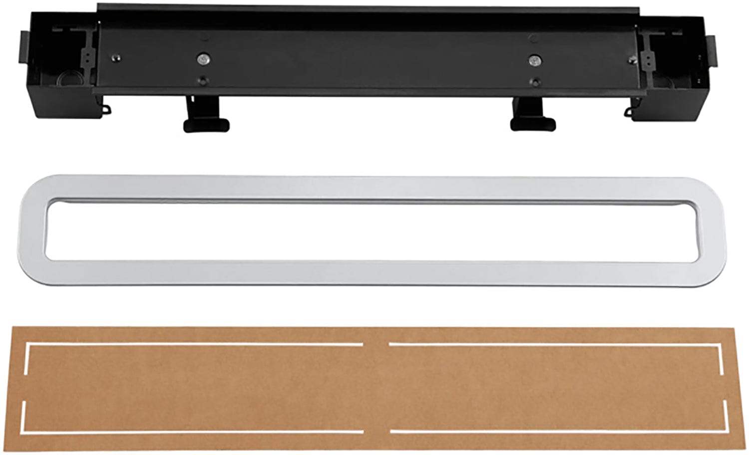 Shure A710-FM-2FT Flush Mount Housing for 2 Foot MXA710 Linear Array ...