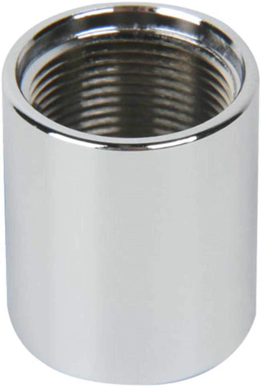 Atlas Chrome Gooseneck Adaptor 5/8F To 5/8In F