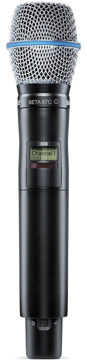 Shure Axient AD2/B87C Handheld Wireless Microphone Transmitter - X55 Band