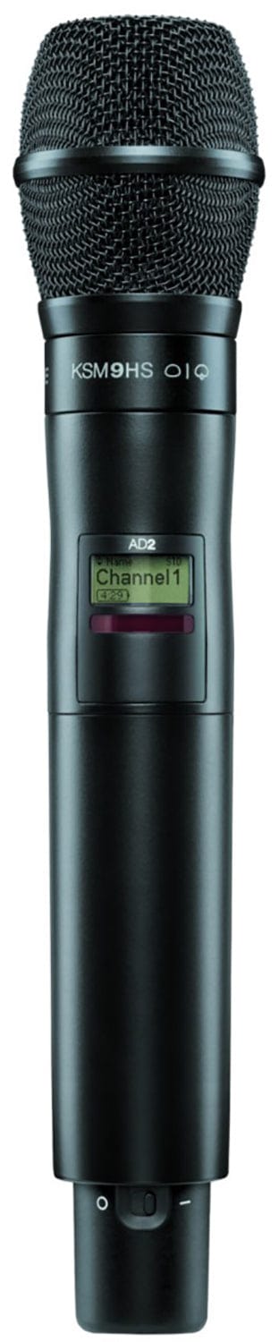 Shure Axient AD2/KSM9HS Handheld Wireless Microphone Transmitter, X55 ...