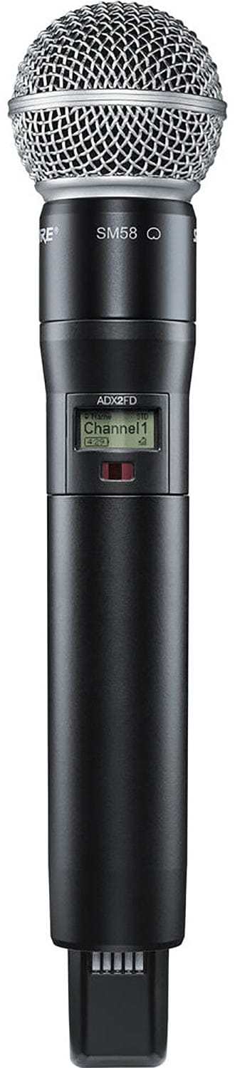 Shure Axient ADX2FD/SM58 Handheld Wireless Microphone Transmitter - G57 ...