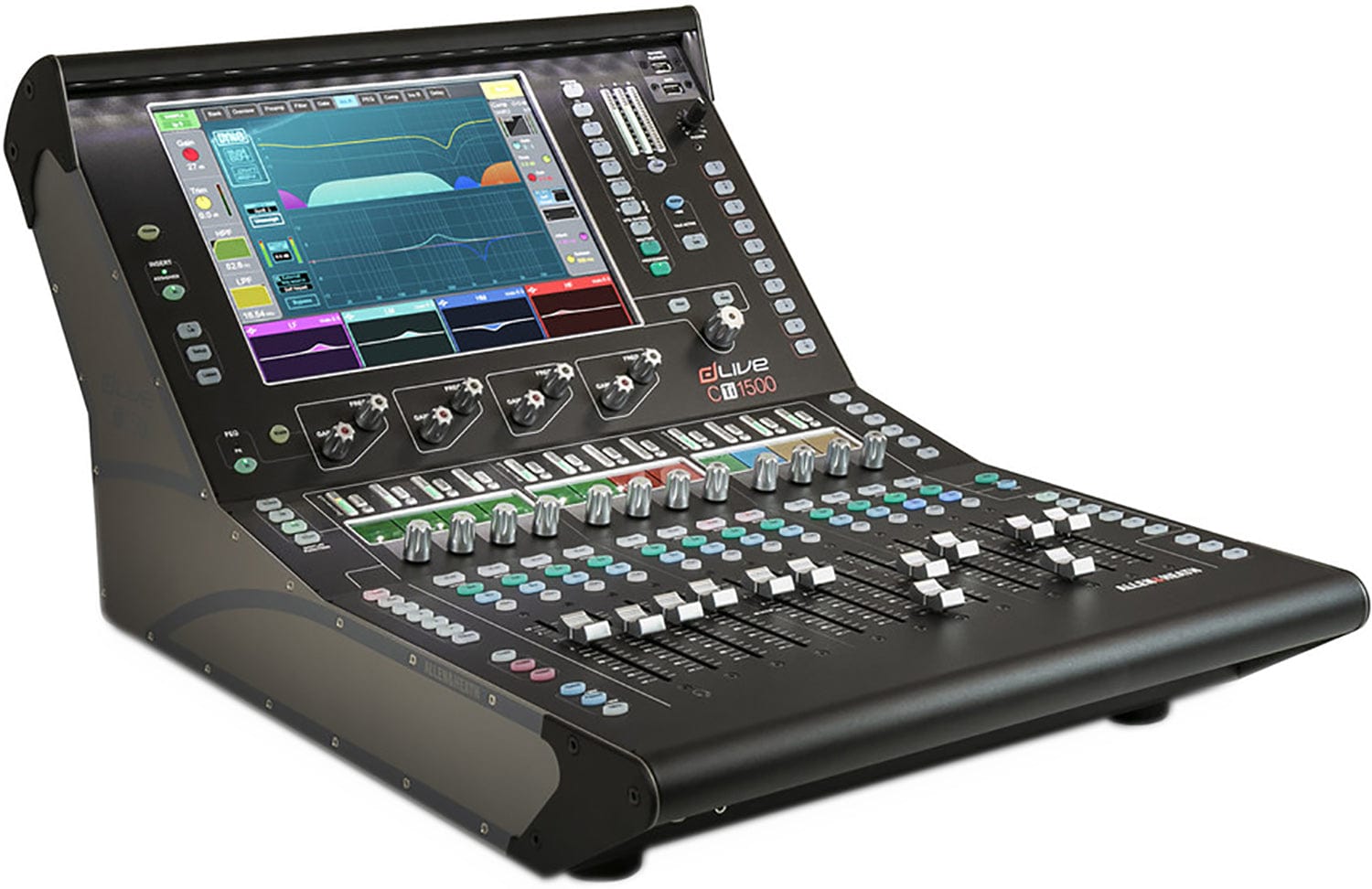 Allen & Heath AH-DLIVE-CTI15 dLive C Class CTi1500 12 Fader Surface with 12-Inch Touchscreen