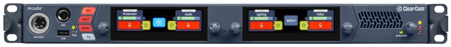 Clear-Com ARCADIA-X4-160P Arcadia Central Station with 160 Licensed ...