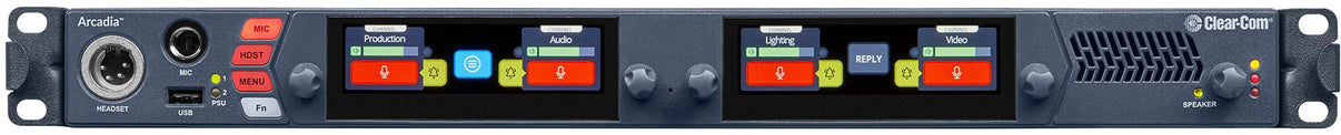 Clear-Com Arcadia Central Station 16 Licensed Ports 1RU with HelixNet 4 ...