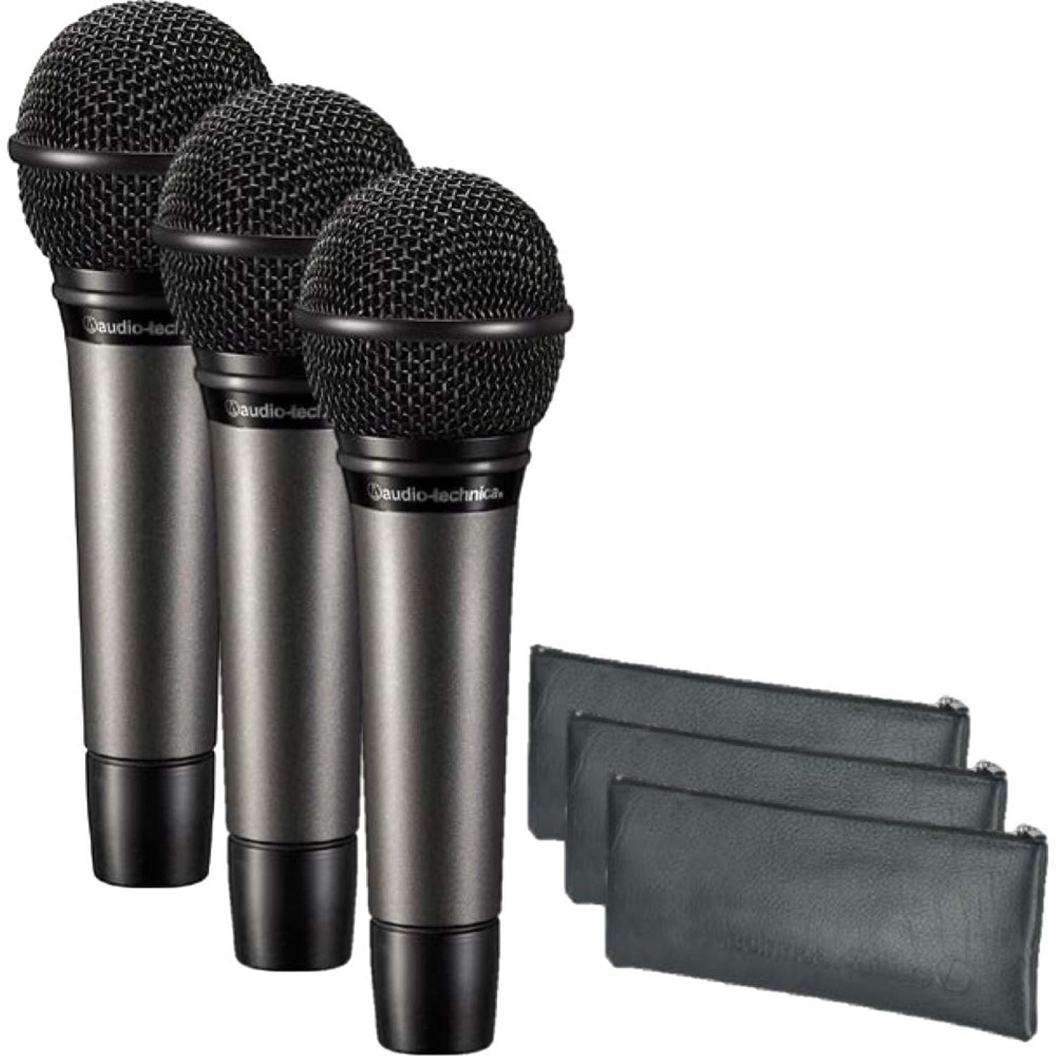 Audio-Technica ATM510PK Vocal Pack with 3x ATM510 Dynamic Microphones ...