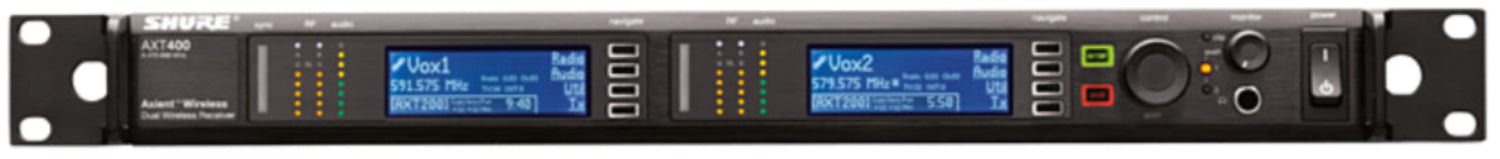 Shure AXT400 Dual Channel Receiver
