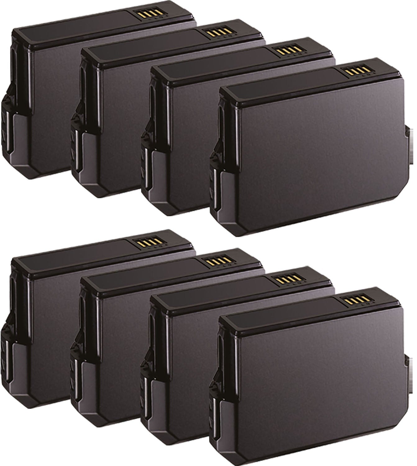 Shure AXT910-8 8x Rechargeable Batteries for Axient Bodypacks – Solotech