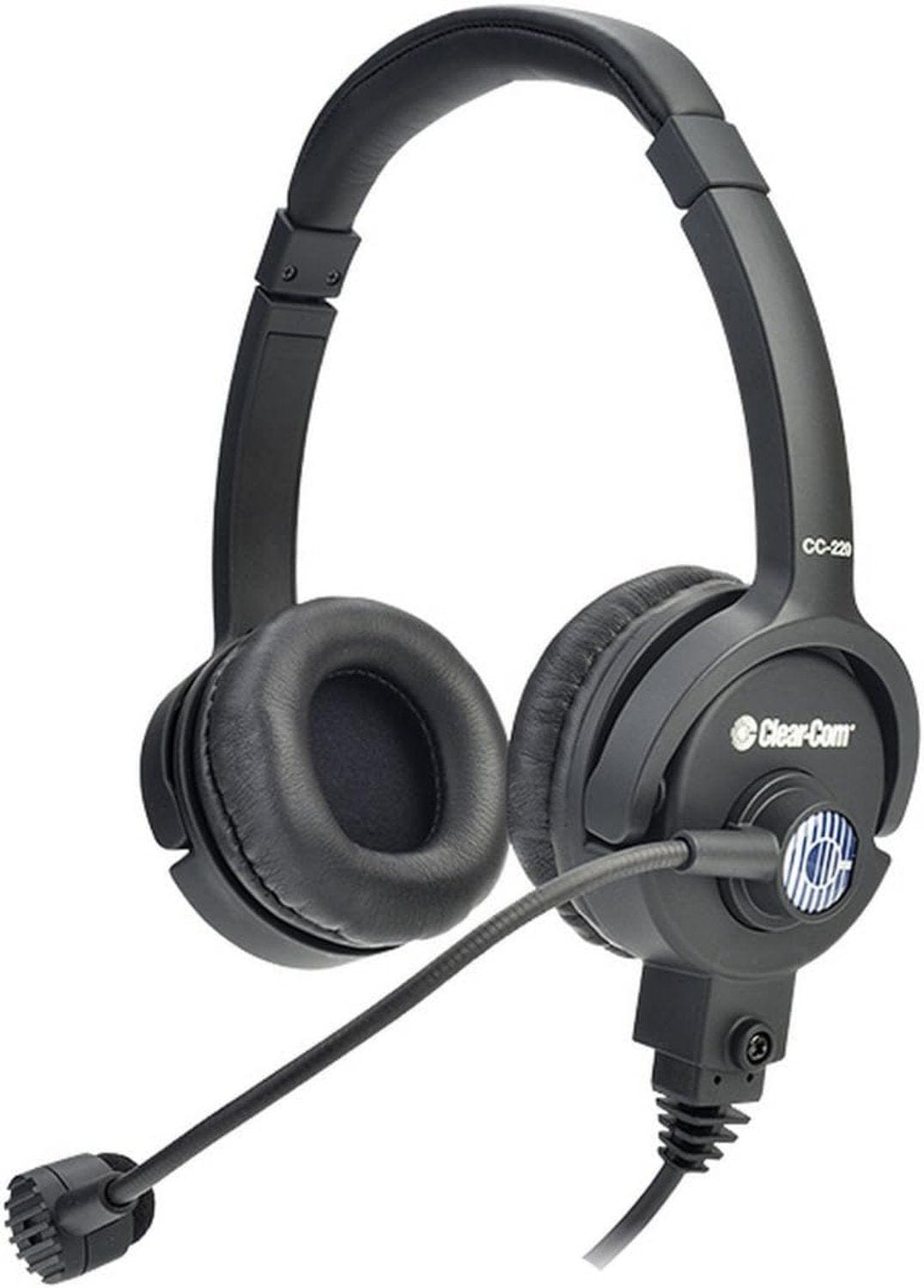 Clear-Com CC-220-X7 Double Ear Headset XLR (F) 7-Pin with Dynamic Mic