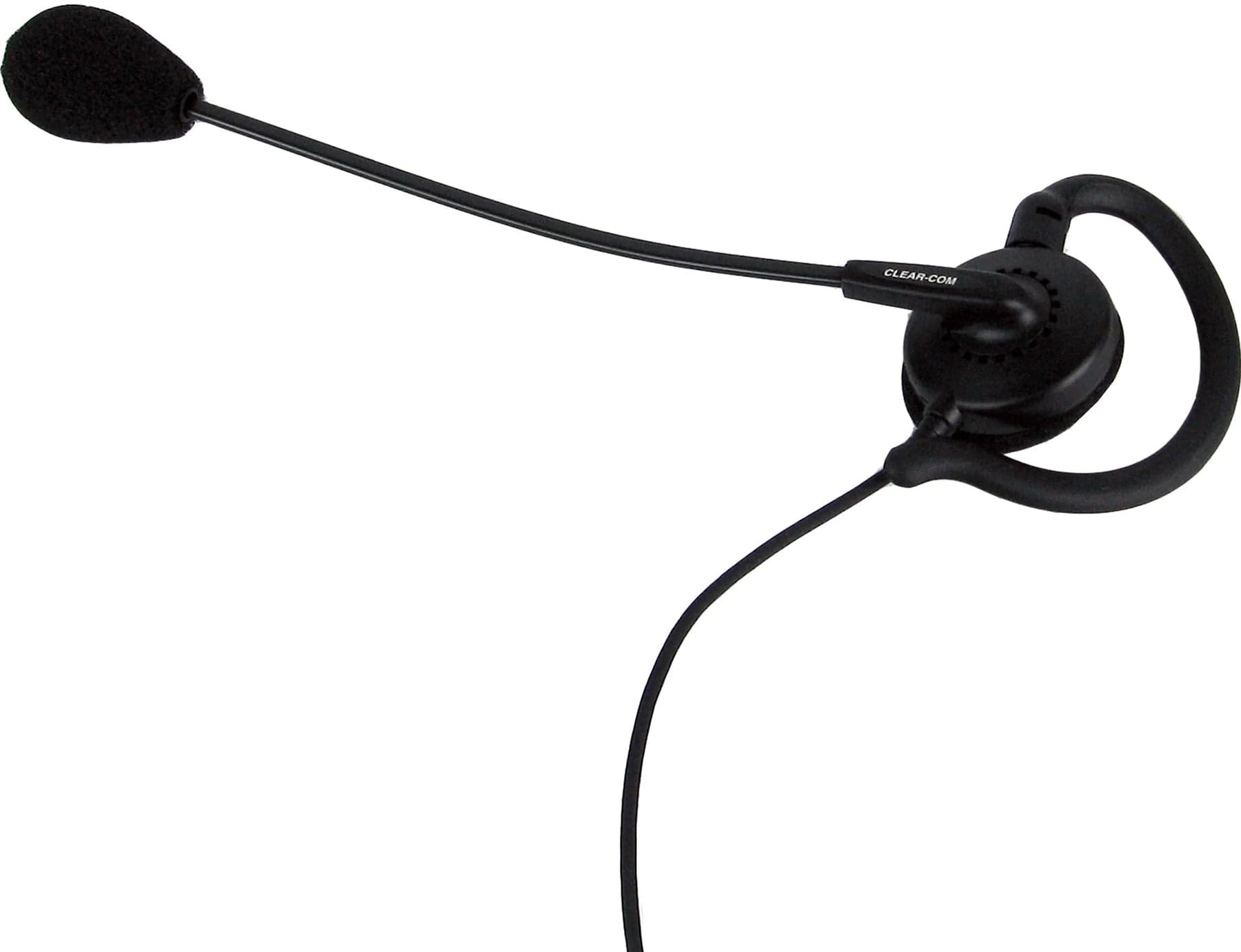 Clear-Com CC-25 Single Ear Headset Mini-Jack with Electret Microphone ...
