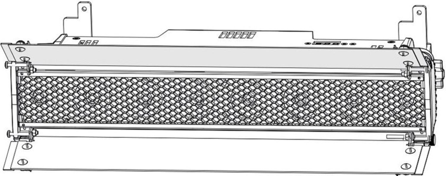 ETC CSLBD-5 ColorSource Linear Barn Door Kit, 2x 0.5-Meter Segments ...