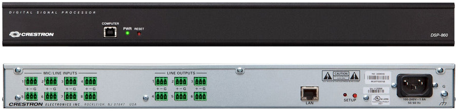 QSC Q-SYS Core 510i Kit Integrated Core Processor and I/O Expander