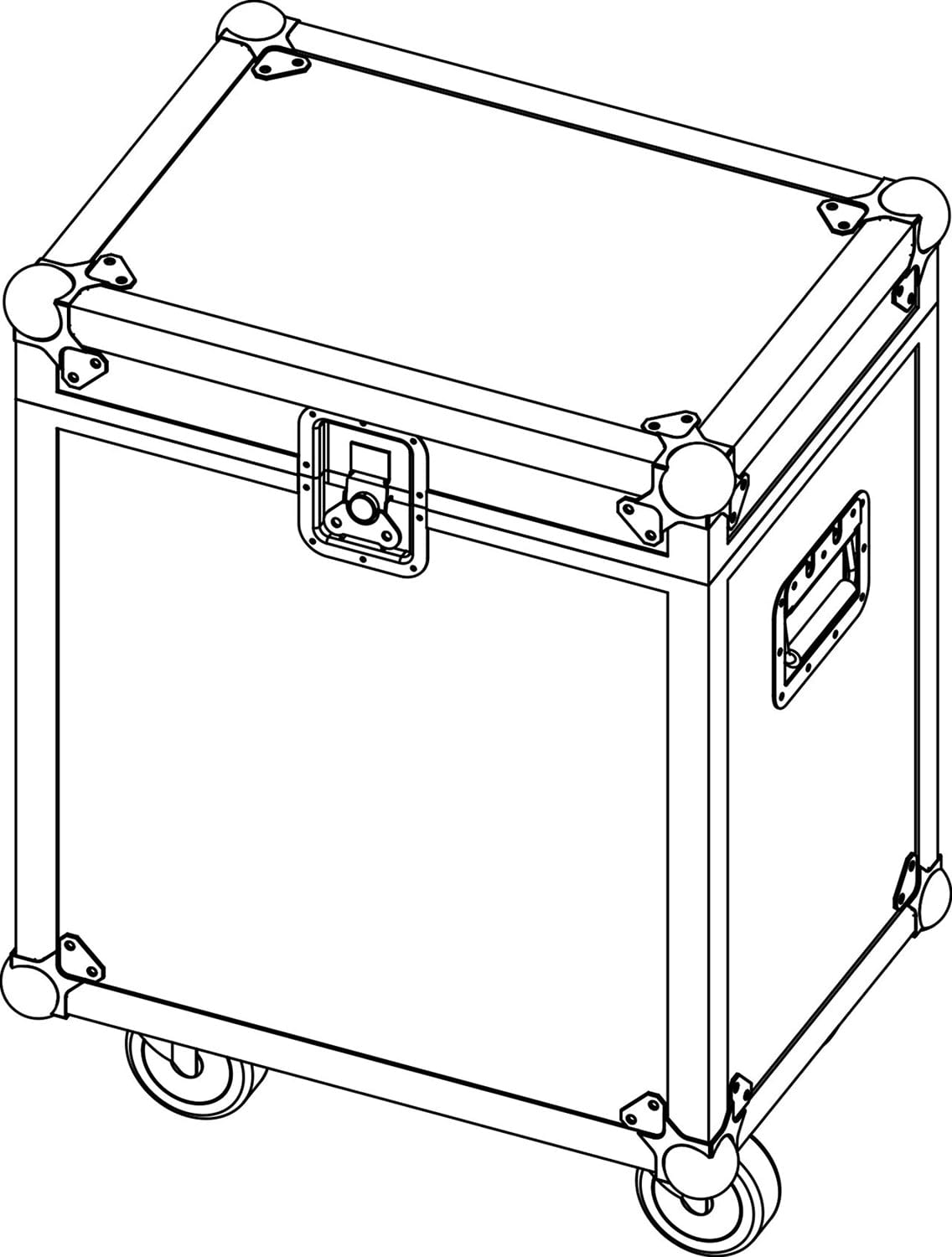 D&B Audiotechnik E7455.000 Touring Case for T Flying Frame - Holds 2 ...