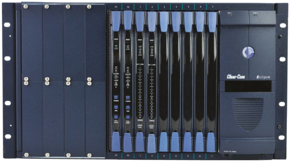 Clear-Com Eclipse HX-MEDIAN-0P Intercom Frame - Blank