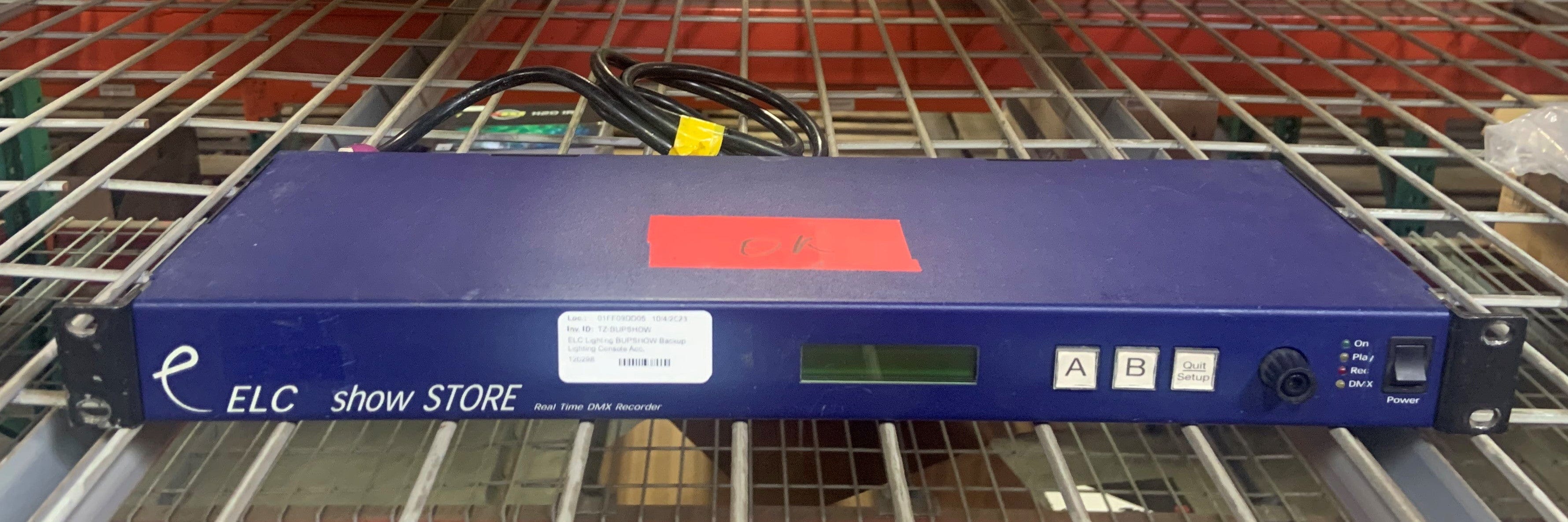 ELC Lighting BUPSHOW Backup Lighting Console Acc.