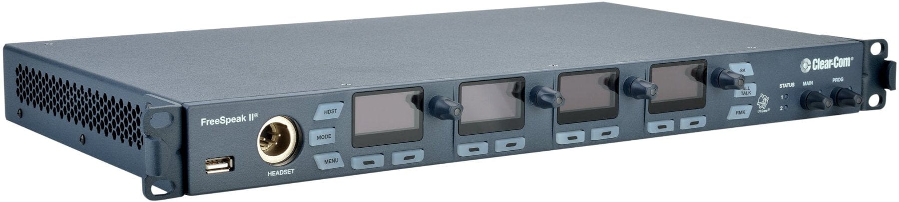 Clear-Com FreeSpeak II Base Station -Supports 25 Beltpacks / 4-Wire ...