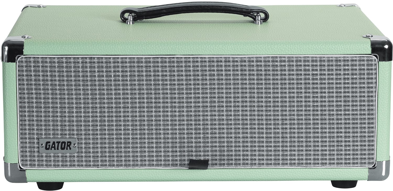 Gator Vintage Amp Vibe Rack Case - 3U Seafoam Green