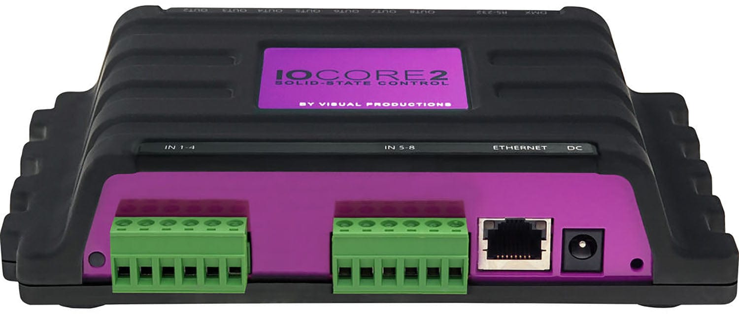 Antari IoCore2 GPI and GPO Interface with RS-232 and DMX