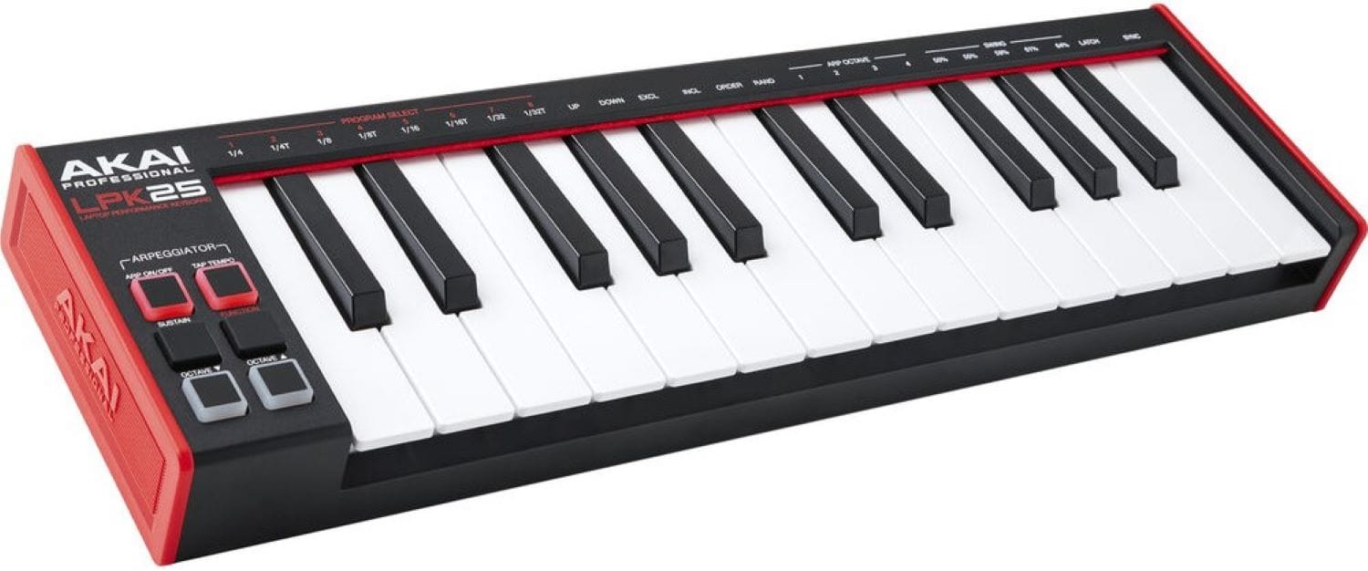 Akai LPK25 MK2 25 Key Laptop Keyboard MIDI Controller