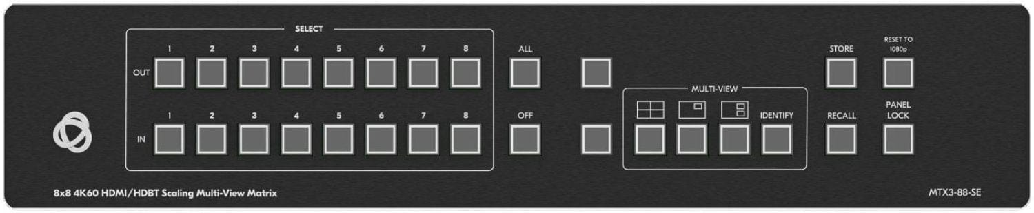 Kramer MTransmitter3-88-SE 8x8 Seamless Matrix Router / 3X3 Videowall ...