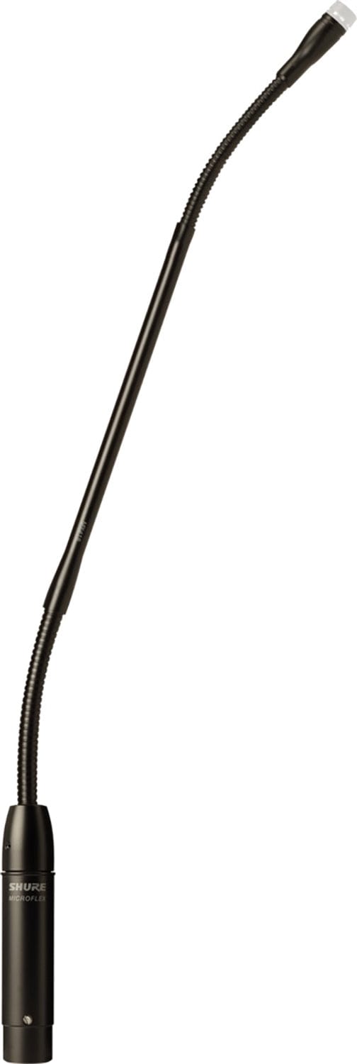 Shure MX412/N 12 Inch Microflex Standard Gooseneck Condenser Microphone ...
