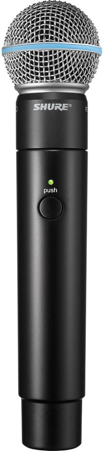 Shure MXW2/BETA58 Handheld Transmitter with Beta 58A Capsule - Z10 Band ...