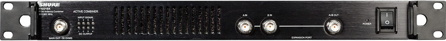 Shure PA821BX 8-Channel Antenna Combiner for PSM Wireless Systems - 865 ...