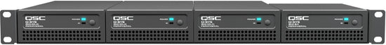 Q-Sys QIO-S4 Surface Mountable Control Expansion Peripheral - 1U with 4 Serial I/O via Ethernet
