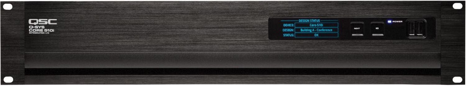 QSC Q-SYS Core 510i Kit Integrated Core Processor and I/O Expander