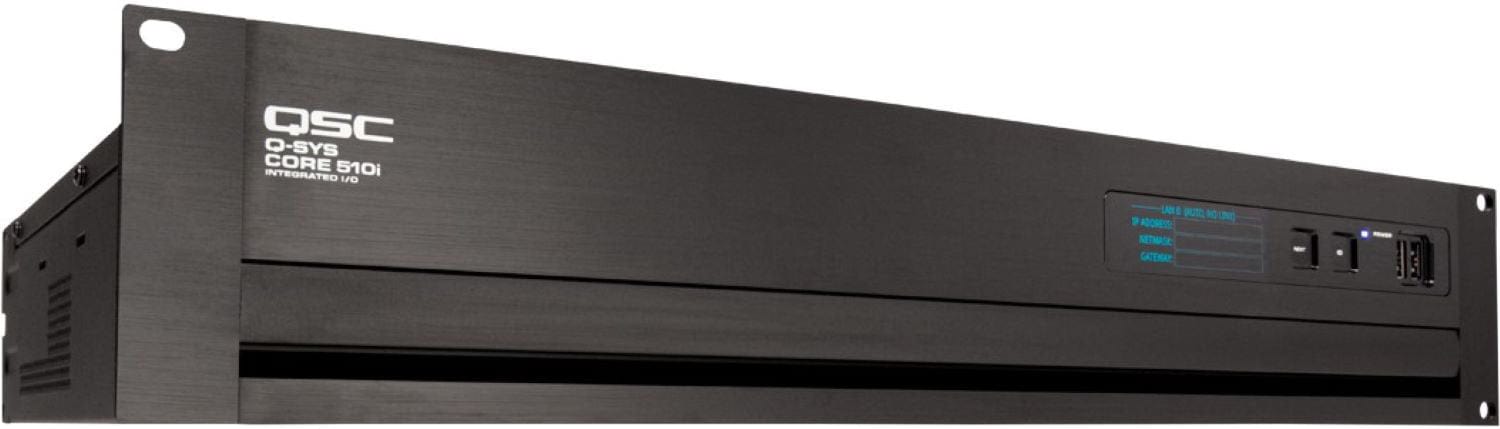 QSC Q-SYS Core 510i Kit Integrated Core Processor and I/O Expander