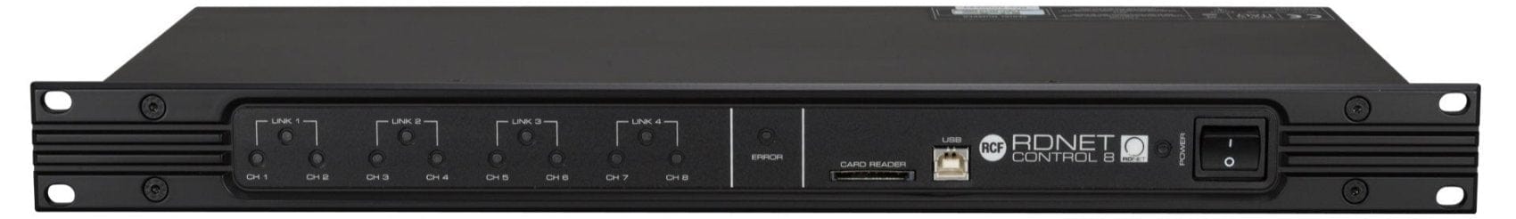 RCF RDNET-8 Control 8 Interface - 8 Channel / 36 Units Per Channel ...